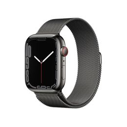 Apple Watch Series 7 GPS + Cellular 45mm Graphite Stainless Steel Case with Graphite Milanese Loop *DEMO*