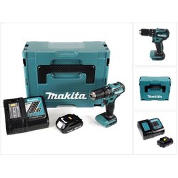 Makita Schlagbohrmaschine DHP 483 Y1J-D Akku Schlagbohrschrauber 18V 40Nm im Makpac + 1x 1