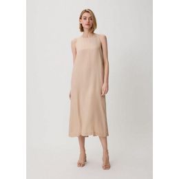 comma, Comma Maxikleid Midikleid aus Cupro-Mix