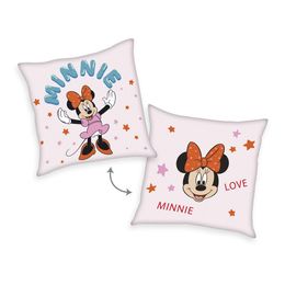 Micky Mouse Mickey Mouse Minnie Kissen rosa