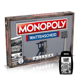 Winning Moves Monopoly - Wattenscheid inkl. Top Trumps Gesellschaftsspiel Brettspiel Spiel