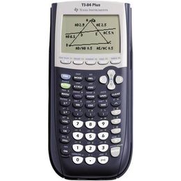 Texas Instruments TI-84 PLUS Grafikrechner Schwarz, Grau batteriebetrieben (B x H x T) 89 x 27 x 192 mm