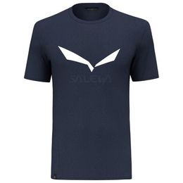 Salewa - Solidlogo Dry T-Shirt - Funktionsshirt Gr 54 - XXL blau