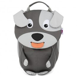 Affenzahn - Kleiner Freund Hund - Kinderrucksack Gr 4 l grau