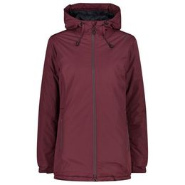 CMP - Women's Jacket Long Fix Hood Ripstop - Mantel Gr 38 rot