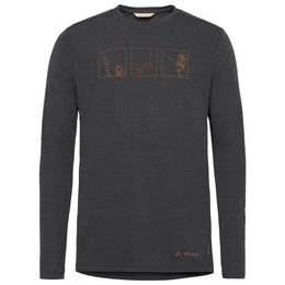 Vaude - Rosemoor L/S T-Shirt III - Longsleeve Gr XL grau