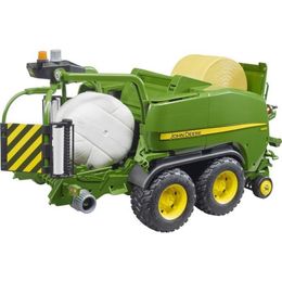 Bruder 02032 John Deere Rundballen- Presswickelkombination C441R