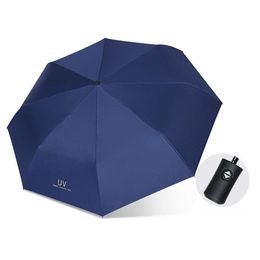 HAMÖWO Taschenregenschirm UV-Schutzschirm