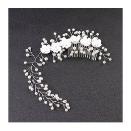 GLAMO Diadem Haarschmuck für die Braut