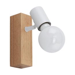 Eglo Leuchten Eglo TOWNSHEND Spot Braun, Weiß, 1-flammig