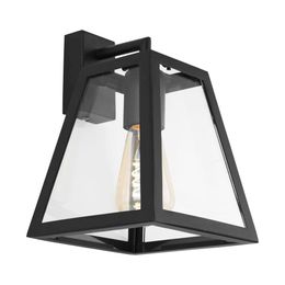 Eglo Leuchten Eglo AMESBURY Wandleuchte Schwarz, 1-flammig