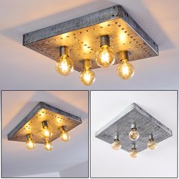 hofstein Octoraro Deckenleuchte Silber, 4-flammig