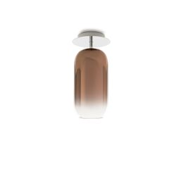 Artemide Gople Mini Deckenleuchte Aluminium, 1-flammig