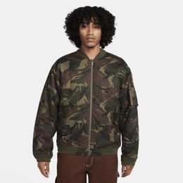 Nike Life gewebte MA1 Flight Jacke für Herren - Grün