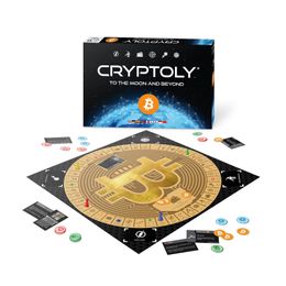 CRYPTOLY - Das Strategiespiel für die ganze Familie! Englische Version für 2-6 Spieler ab 8 Jahren