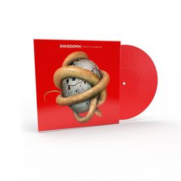 Atlantic Threat To Survival (Red LP) (Vinyl) - Shinedown. (LP)
