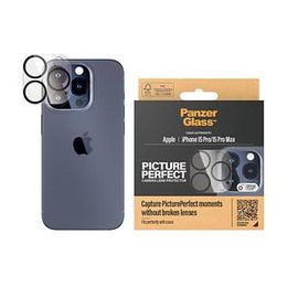 PanzerGlass™ PicturePerfect Kamera-Schutzglas für Apple iPhone 15 Pro, iPhone 15 Pro Max