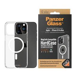 PanzerGlass™ HardCase MagSafe D30 Handy-Cover für Apple iPhone 15 Pro Max transparent
