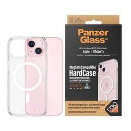 PanzerGlass™ HardCase MagSafe D30 Handy-Cover für Apple iPhone 15 transparent