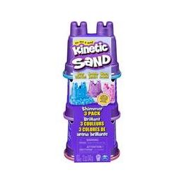 Spin Master Kinetic Sand - Schimmer Sand 3er Pack, Spielsand 340 Gramm Serie: Kinetic Sand Art: Spielsand Altersangabe: ab 36 Monaten Zielgruppe: Kindergartenkinder