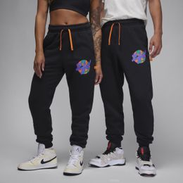 Nike Zion Fleece-Hose mit Grafik - Schwarz