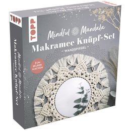 TOPP Makramee-Knüpf-Set "Mandala Wandspiegel"