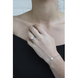 OTAZU - Audrey rhodiumbeschichtete Armband mit Swarovski-Kristall