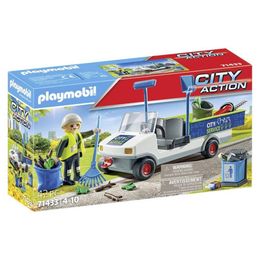 Playmobil® Konstruktions-Spielset Stadtreinigung mit E-Fahrzeug