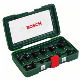 Bosch Fräser-Set HM-Fräser-Set mit 1/4 Schaft