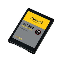 Intenso Performance Festplatte, 128 GB SSD SATA 6 Gbps, 2,5 Zoll, intern
