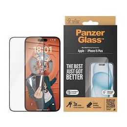 PanzerGlass™ UWF mit Applikator Display-Schutzglas für Apple iPhone 15 Plus