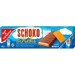 GUT&GÜNSTIG GUT&GÜNSTIG Schoko & Keks Schokoriegel 300,0 g