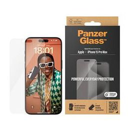 PanzerGlass™ Classic Fit Display-Schutzglas für Apple iPhone 15 Pro Max