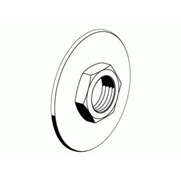 Schell Schraubrosette f&uuml;r POLAR-Set 3/4" chrom 625210699