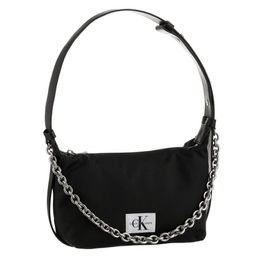 Calvin Klein Jeans Schultertasche NYLON CHAIN SHOULDER BAG22, schwarz