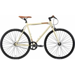 Singlespeed Bikestar Fahrräder Gr. 53 cm, 28 Zoll (71,12 cm), beige Alle Fahrräder
