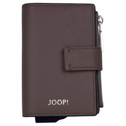 JOOP! Kartenetui sofisticato 1.0 c-four e-cage sv8, Geldbörse Portemonnaie Damenbörse Ledergeldbörse, braun