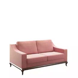 JVmoebel 3-Sitzer Rosa Sofa 3 Sitzer Wohnzimmer Design Möbel Stil Modern Neu Luxus