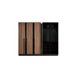 JVmoebel Kleiderschrank Kleiderschrank braun Schlafzimmer Schränke Holz Schrank Luxus Modern (Kleiderschrank) Made In Europe