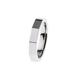 Ernstes Design Fingerring Ring Edelstahl poliert R587
