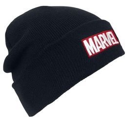 MARVEL Logo Mütze schwarz