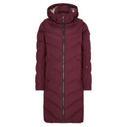 Ziener Parka »TELSE« weinrot 34 34 modischer Damen Mantel