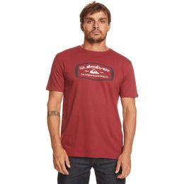 Quiksilver T-Shirt &raquo;Qs Mind Barrel&laquo; Tibetan Red XXL XXL Stoff: Baumwoll-Jersey-Stoff [160 g/m2]