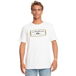 Quiksilver T-Shirt »Qs Mind Barrel« White XL XL Stoff: Baumwoll-Jersey-Stoff [160 g/m2]