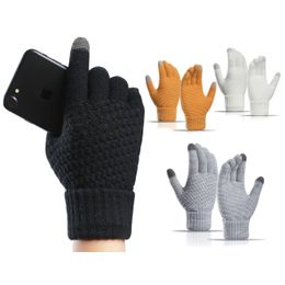 Alster Herz Fleecehandschuhe Super Weiche Touchscreen Handschuhe