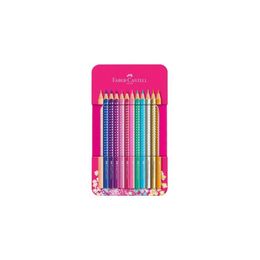 Faber-Castell Faber Castell Sparkle colour pencil.12 pc in tin box