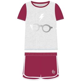 Harry Potter Pyjama Harry-Potter Shorty kurzer Schlafanzug Hausanzug Pyjama