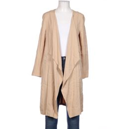 Mango Damen Strickjacke, beige, Gr. 34