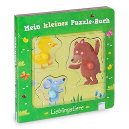 arena Mein kleines Puzzle-Buch. Lieblingstiere - Franziska Jaekel, Pappband