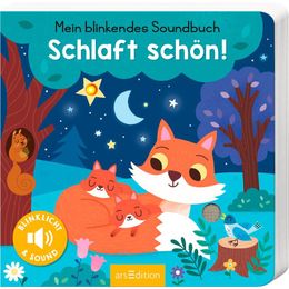 Ars Edition Mein blinkendes Soundbuch - Schlaft schön! - Maria Höck, Pappband